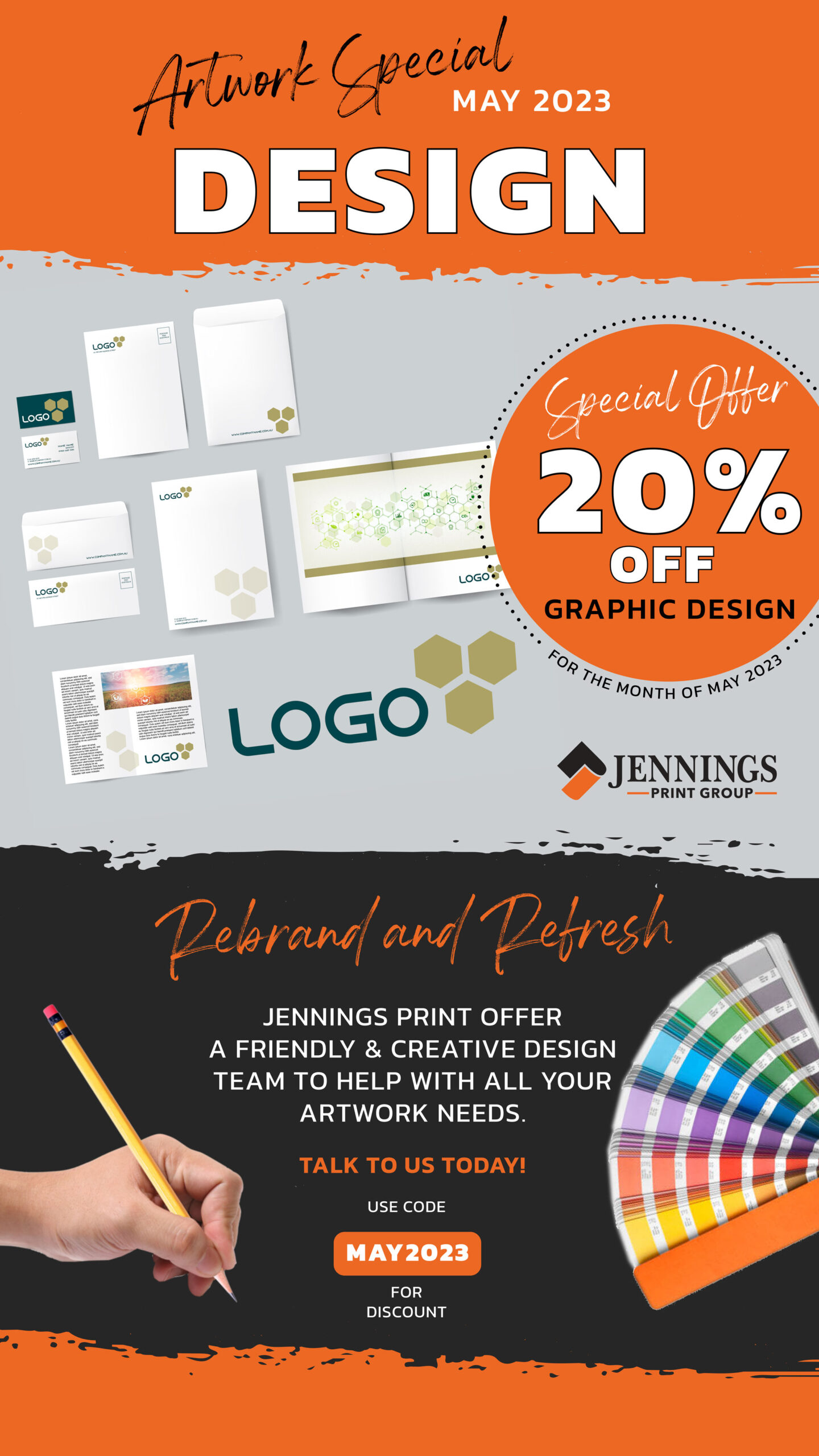 2023 Monthly Offers - Jennings Print